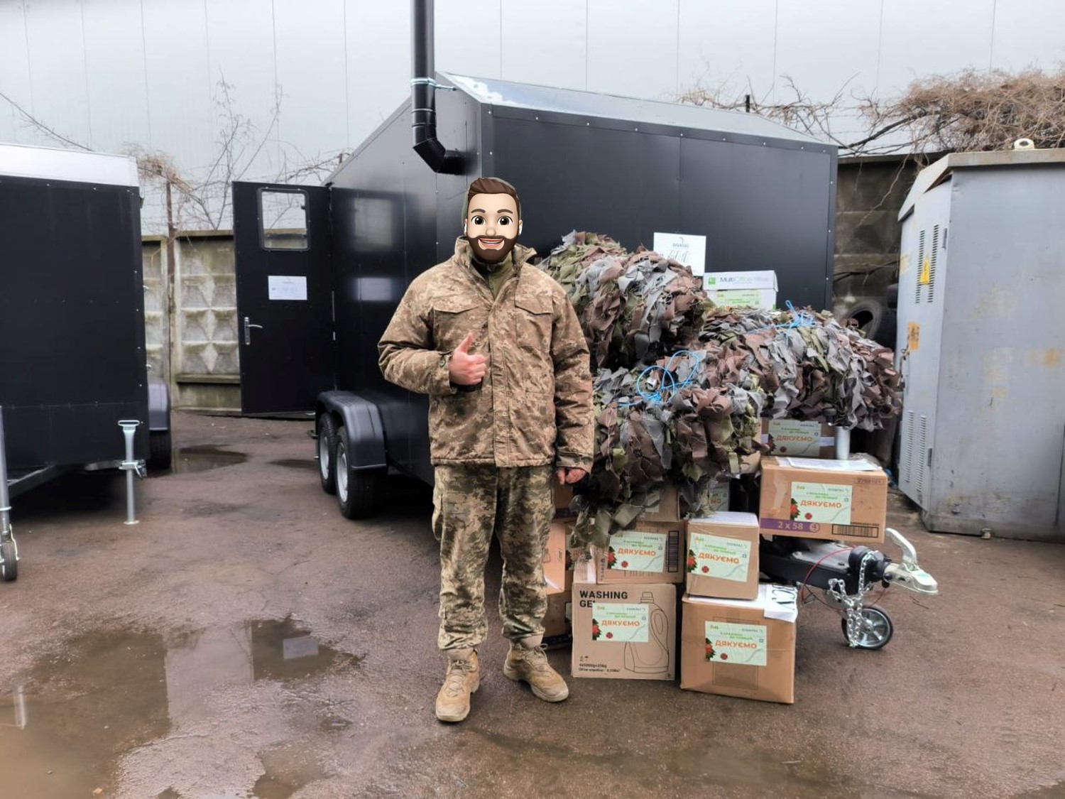 «З крамниці – до позицій»: клієнти EVA передали ЗСУ понад 200 коробок засобів для прання та ...